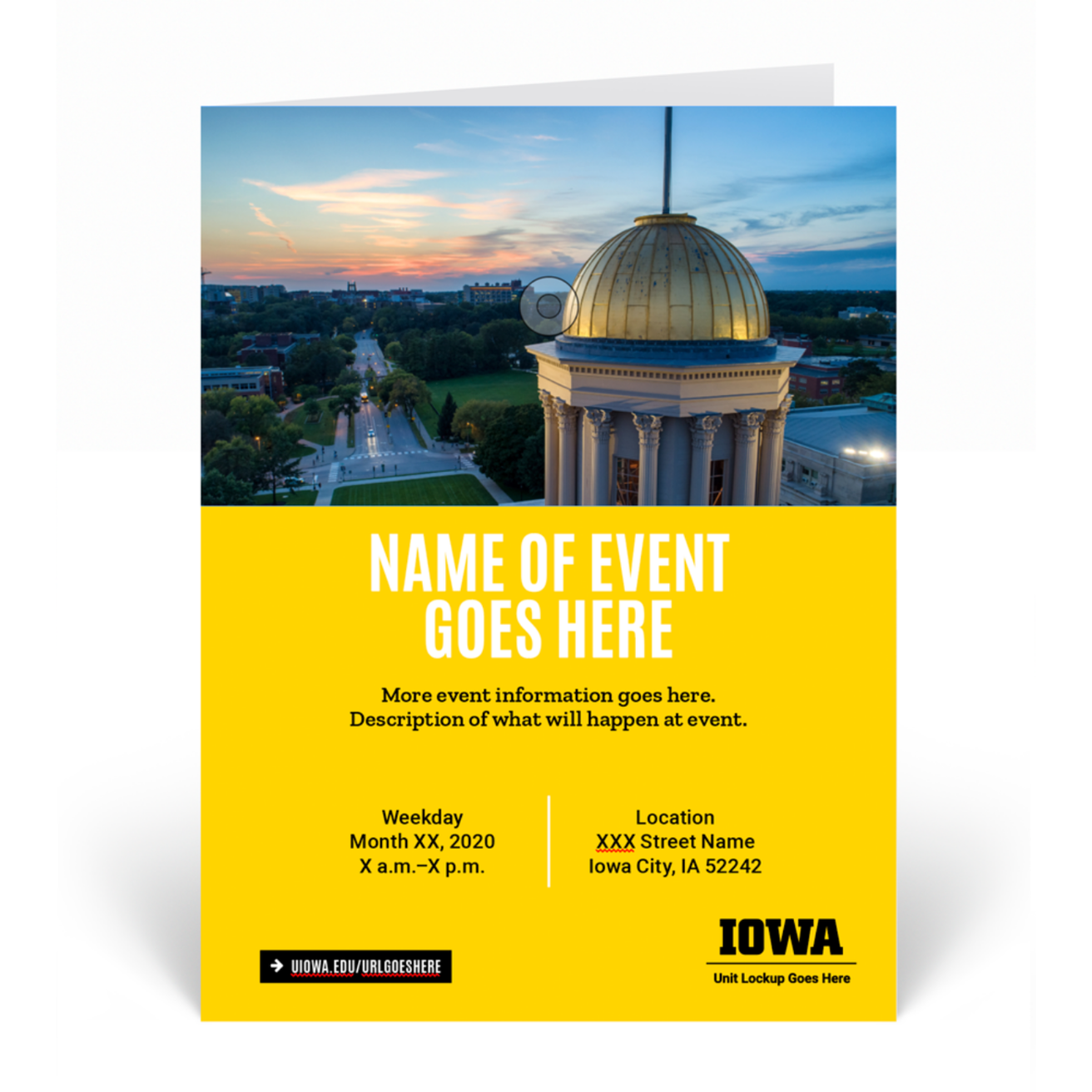 Template library | Brand Manual - The University of Iowa