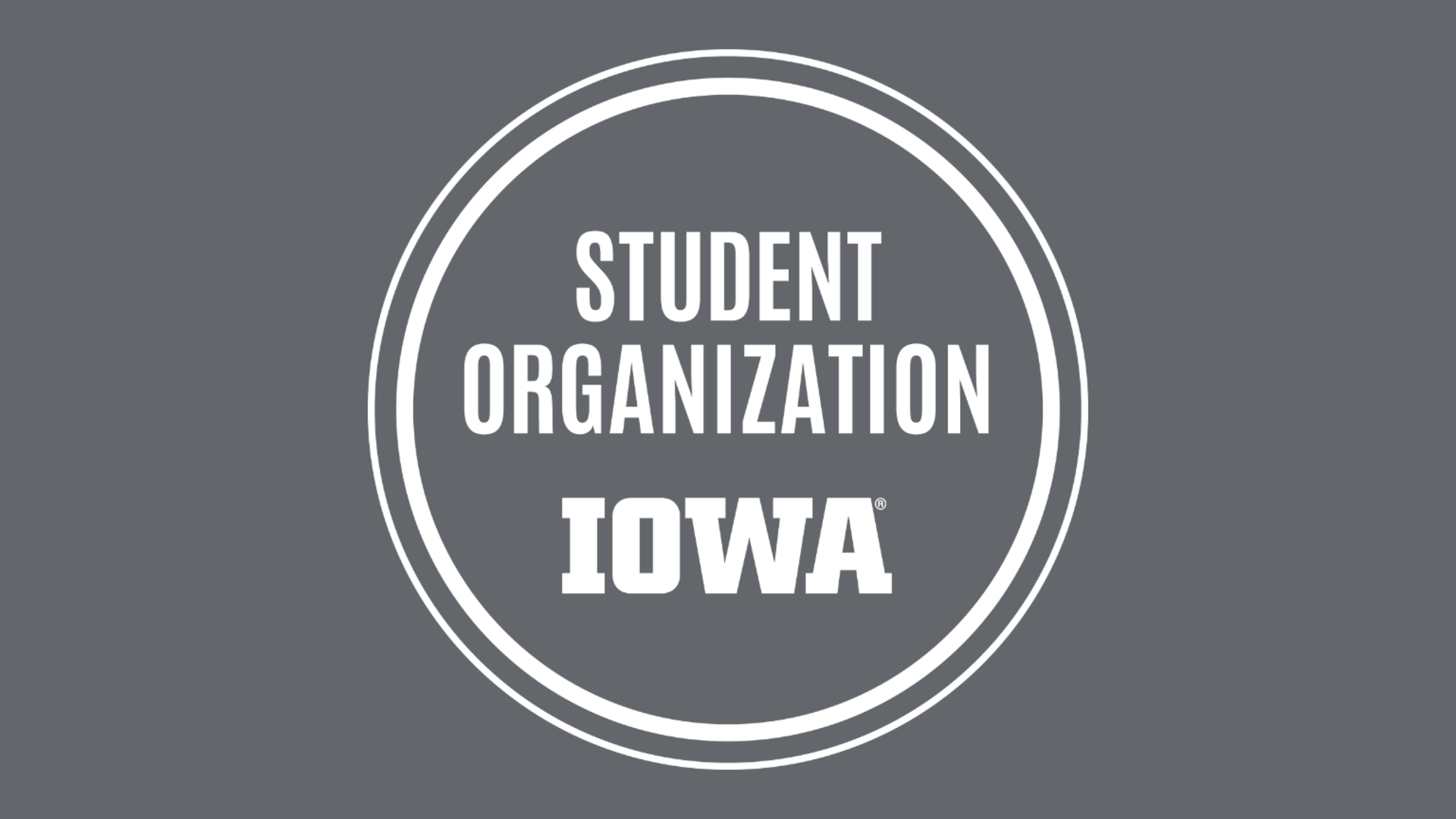 Student organizations | Brand Manual - The University of Iowa